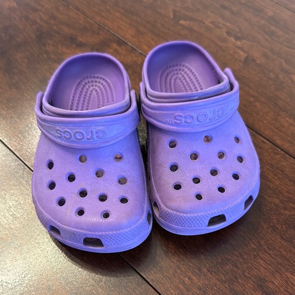 CROCS | Shoes | Crocs Kids Purple Clogs | Poshmark